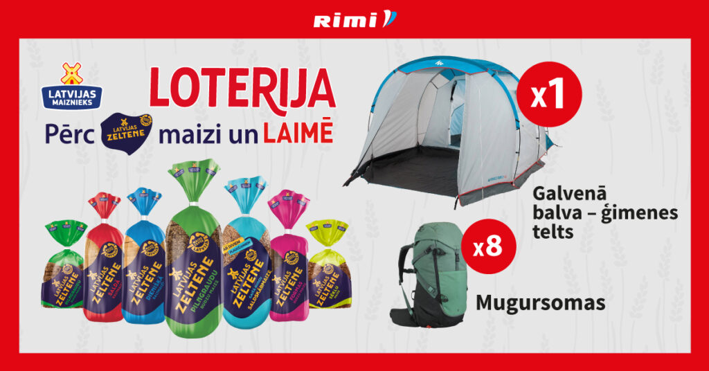 Latvijas Zeltene loterija veikalos Rimi – Loterijas.lv