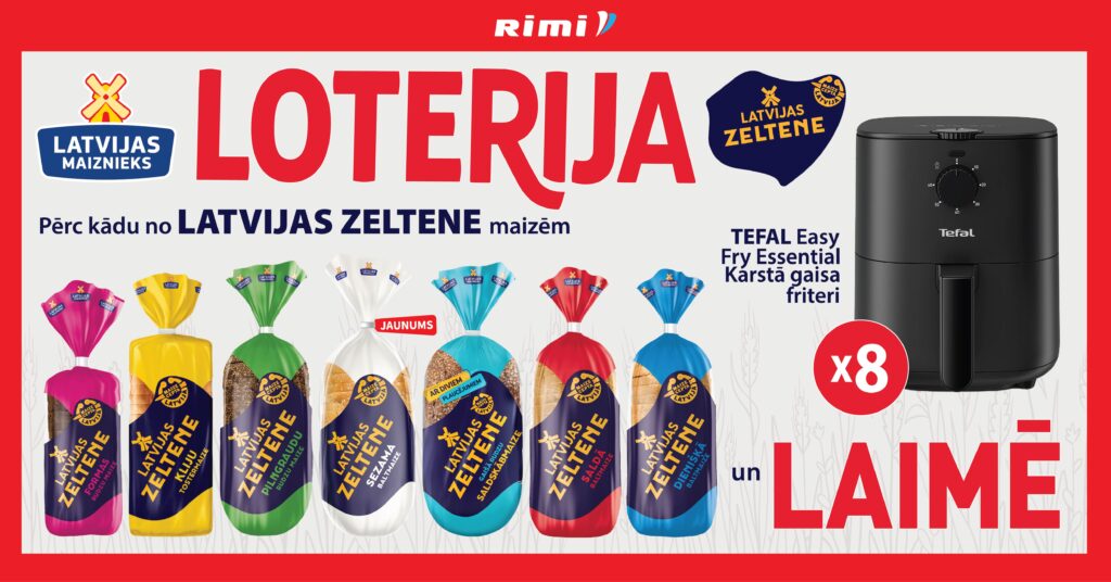 Latvijas Zeltene loterija RIMI veikalos – Loterijas.lv