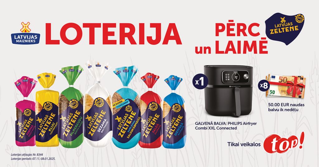 Latvijas Zeltene loterija veikalos top! – Loterijas.lv