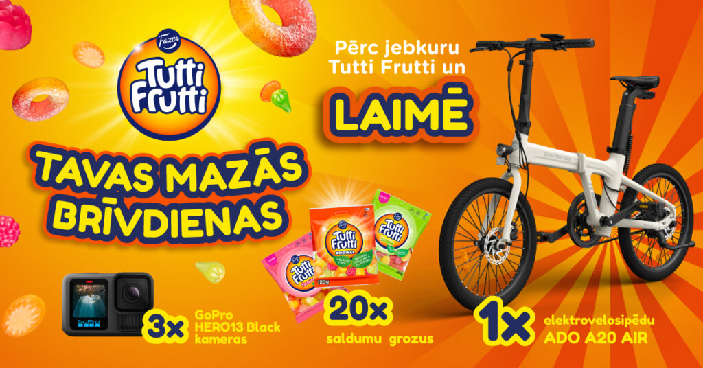 Fazer Tutti Frutti loterija – Loterijas.lv
