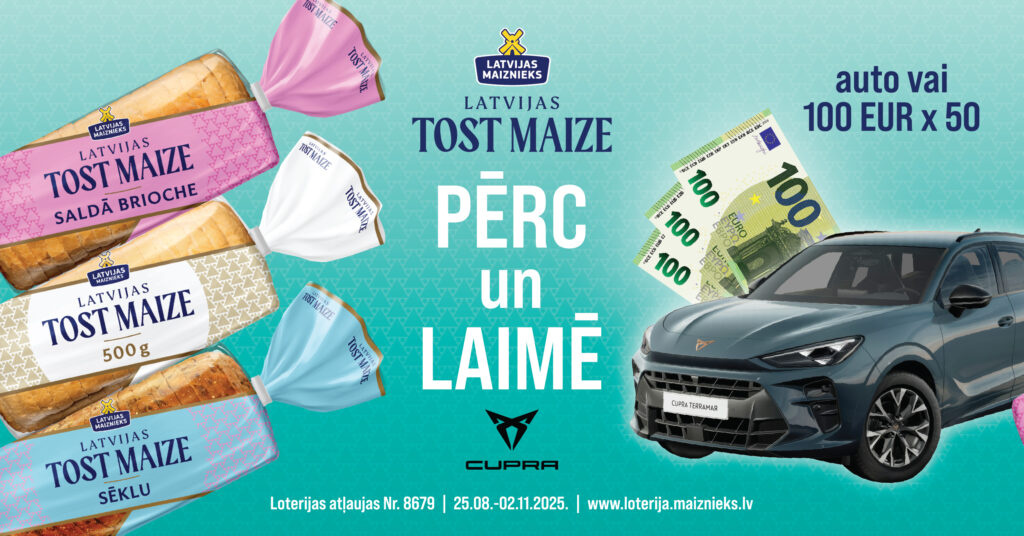 Latvijas Tost Maize Vislatvijas loterija – Loterijas.lv